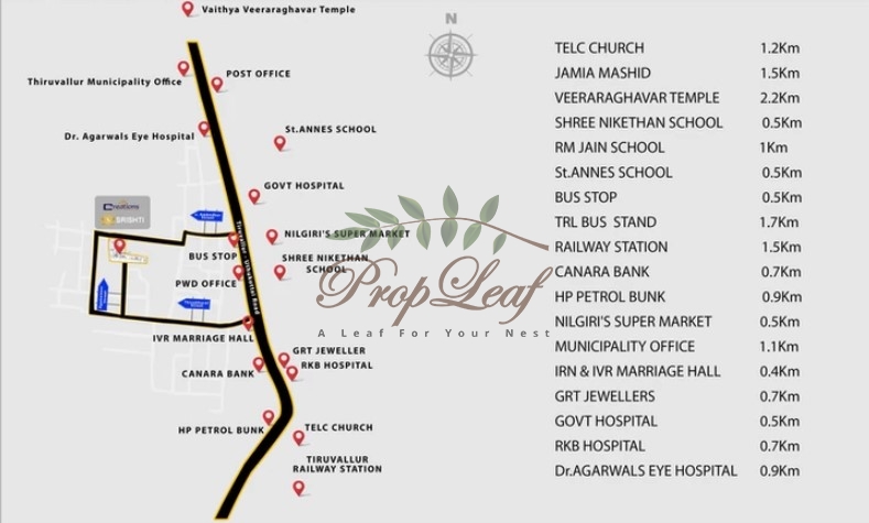 Creations Srishti Thiruvalur Chennai: Price, Floor Plans, Reviews